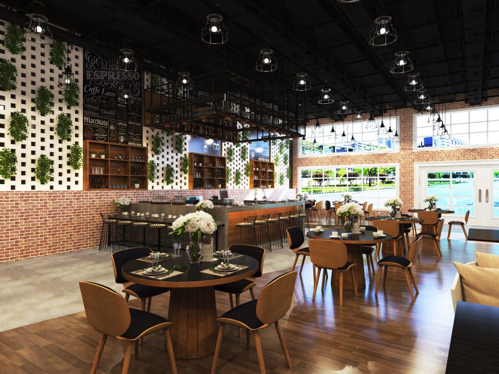 CAFE & RESTUARANT INTERIOR DESIGN - MAH Designs