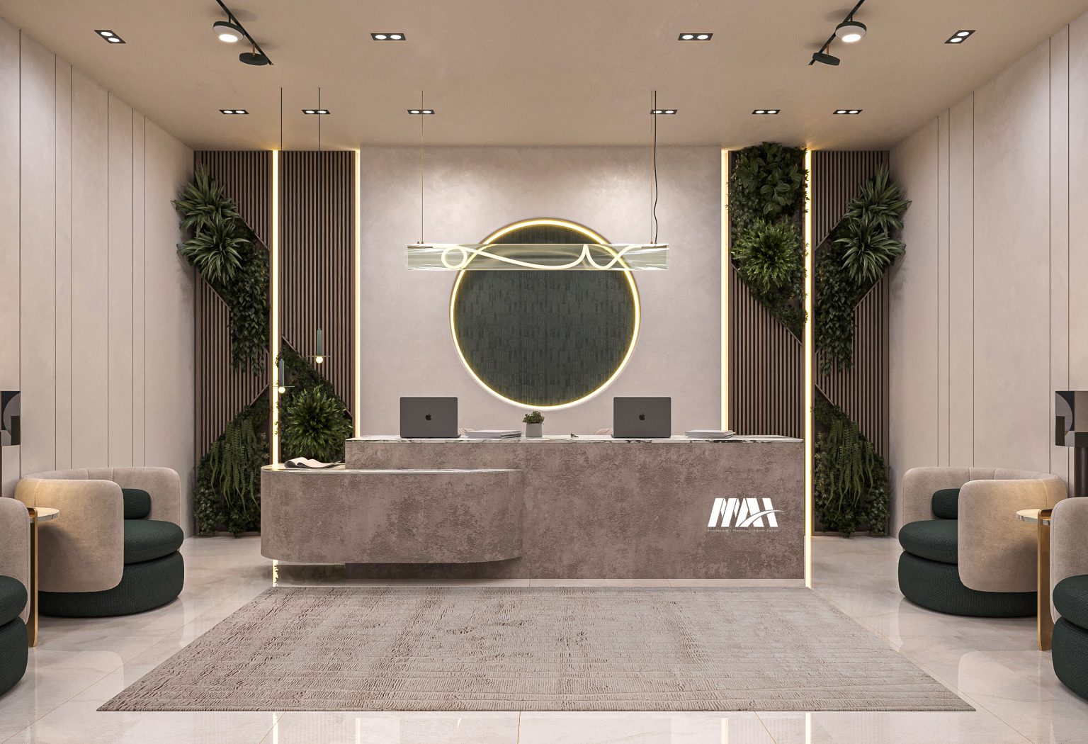 MODERN ADMIN OFFICE DESIGN - MAH Designs